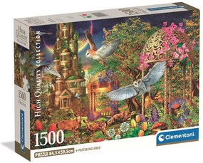 Clementoni - Puzzle 1500 Fantazijní zahrada v lese