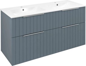 Sapho Cirasa - Umyvadlová skříňka Strip 118x64x46 cm, 4x zásuvka, siena CR121-4242S-21
