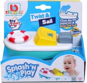 BBURAGO Junior Splash'n Play Twist  Sail / Hračka do koupele / Natahov
