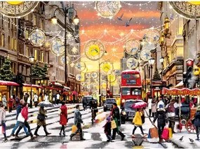 GIBSONS Puzzle Sváteční shon / 1000 dílků / 68 x 49 cm