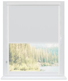 Dekodum Termoizolační roleta v bílé kazetě, barva látky White Silver Šířka (cm): 50, Výška (cm): Standardní (do 150 cm), Strana mechanismu: Práva