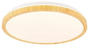 LED stropní svítidlo v přírodní barvě ø 48 cm Gandava – Candellux Lighting