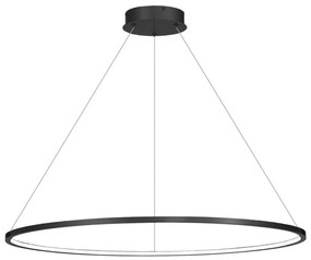 LED Lustr na lanku SATURNO LED/57W/230V pr. 100 cm IP44 antracit