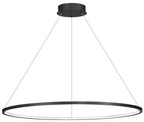 Milagro LED Lustr na lanku SATURNO LED/57W/230V pr. 100 cm IP44 antracit MI2161