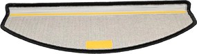Schodové rohože 20 ks 65 x 24 x 4 cm antracitové, půlkulaté, velké 3365789