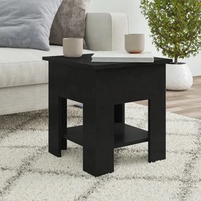 vidaXL Konferenční stolek 40 x 40 x 42 cm kompozitní dřevo [810274] Barva: bílá s vysokým leskem