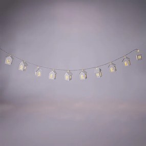 Světelný LED řetěz DOMKY 1,2 m