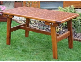 Dřevěný zahradní stůl GOLDEN - 137 cm - 3D5511