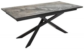 Jídelní stůl Euphoria 180-220-260cm vzhled keramického mramoru / 40644