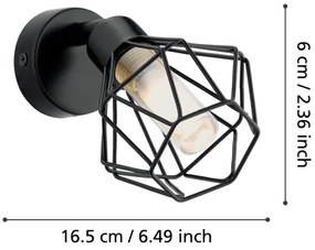Eglo 32765 - LED Nástěnné bodové svítidlo ZAPATA 1xG9/3W/230V