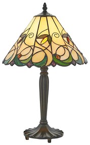 Endon 64195 - Stolní lampa Tiffany JAMELIA 1xE27/60W/230V pr. 31 cm