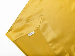 Biante Saténový přehoz/běhoun na postel Satén LUX-L041 Kanárkově žlutý 50x220 cm