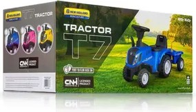 Odrážedlo traktor New Holland T7 / žluté
