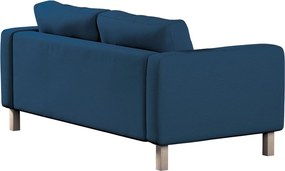 Potah na pohovku IKEA  Karlstad 2-místná, nerozkládací, krátký barva tmavě modrá