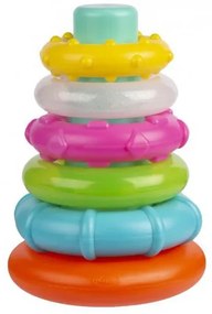 Playgro Plastové navlékací kroužky pastelové