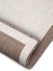 NORTHRUGS - Hanse Home koberce Kusový koberec Twin-Wendeteppiche 105474 Linen – na ven i na doma - 80x150 cm