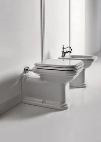 Kerasan Waldorf WC mísa 37 x 42 x 65 cm spodní zadní odpad bílá 411601