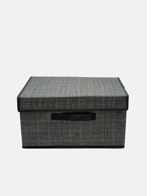 Sinsay - Skládací úložný box s rukojetí a víkem - šedá