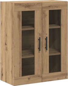 Vysoký bufet 2 ks Artisanový dub 69,5 x 34 x 180 cm 3403196