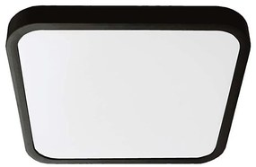 V-Tac LED Koupelnové stropní svítidlo LED/48W/230V IP44 3000K 42x42 cm černá 76481-24