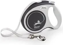 Flexi Comfort Plus XS antracitové / Vodítko / pásek 3 m / samonavíjecí