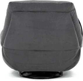 Polohovací křeslo šedé, elektrické TV-7089 GREY2