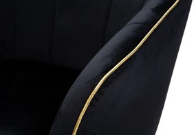 Designové křeslo Dandelion černé