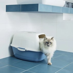 Rotho ECO BAILEY toaleta pro kočky / modrá