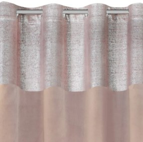 Kvalitní zatemňovací závěsy do ložnice růžové barvy 140x250 cm