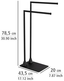 WENKO 23711100 - Stojan na ručníky HELLA 41x79 cm černá