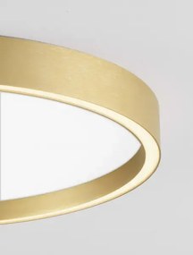 LED stmívatelné zlaté moderní stropní svítidlo Istos