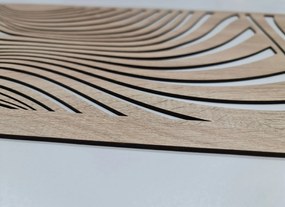 dřevo života Dřevěný dekorační panel VLNKY Rozměry (cm): 30x60, Barevný vzor: Borovice - limitovaná edice