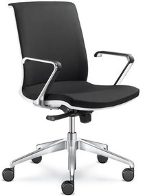 LD SEATING - Kancelářská židle LYRA NET 214-F80 - bílý rám