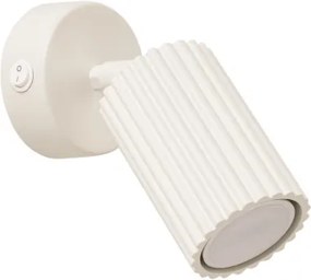 Nástěnné svítidlo SOLLUX KARBON krémová GU10 1x10W bez žárovky SL.1598