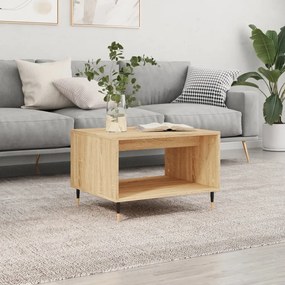 vidaXL Konferenční stolek dub sonoma 60 x 50 x 40 cm kompozitní dřevo