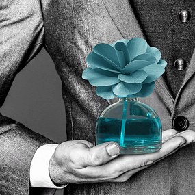 Muhà Flower difuzér s dřevěnou květinou Brezza Marina Objem: 200 ml