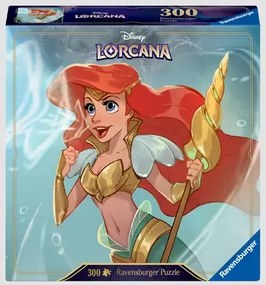 RAVENSBURGER Puzzle Disney Lorcana: Ariel / 300 dílků