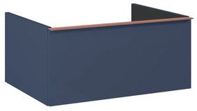 Elita Look, skříňka pro umyvadlo na pultovou desku 60x45x28 cm 1S PDW, modrá matná, ELT-168577