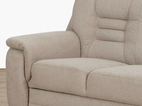 Trojsedák Merlin, béžová látka, s rozkladem