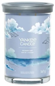 Aromatická svíčka, Yankee Candle Signature Tumbler Ocean Air, hoření až 100 hod