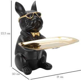 Soška z polyresinu 23,5 cm Bulldog – Mauro Ferretti