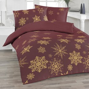 Florella Flanelové povlečení Halley Rot Rozměr: 70x90 + 140x200 cm