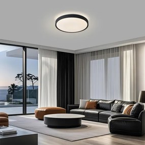 Brilagi - LED Stmív. strop. sv. CORVO LED/72W/230V 3000-6000K černá pr. 50 cm+DO