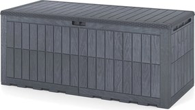 Costway Úložný box odolný proti povětrnostním vlivům 680 L venkovní úložný box
