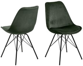 Jídelní židle Eris II tmavě zelená