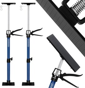 Monzana Rozpěra zárubní sada 2 ks modrý 115-290cm