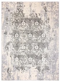 koberec CORE W3824 Ornament Vintage Strukturální, dvě úrovně roun velikost 160x220 cm | krásné koberce cz