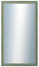 DANTIK - Zarámované zrcadlo - rozměr s rámem cca 50x90 cm z lišty LYON zelená (2706)