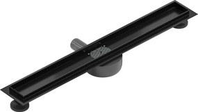 Mexen Flat 360° tělo pro otočný liniový odtok 60 cm, černé - 1740060