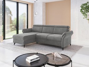 XXXLutz ROHOVÁ SEDAČKA, textil, šedá Sit & More - Sedací soupravy - 000144025813